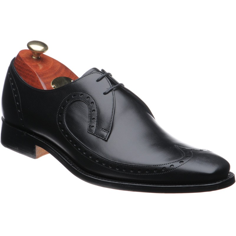 Barker shoes | Barker Creative | Woody brogues in Black Calf at Herring ...