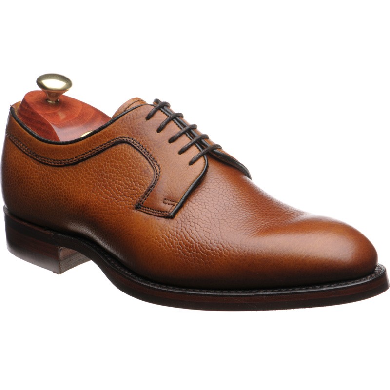 Barker shoes | Barker Country | Skye rubber-soled Derby shoes in Cedar ...