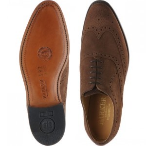 Mens Suede Brogues | Boots & Shoes | Herring Shoes