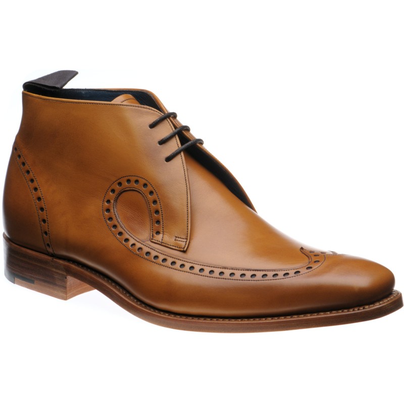 Barker shoes | Barker Creative | Cooke brogue boots in Cedar Calf at ...