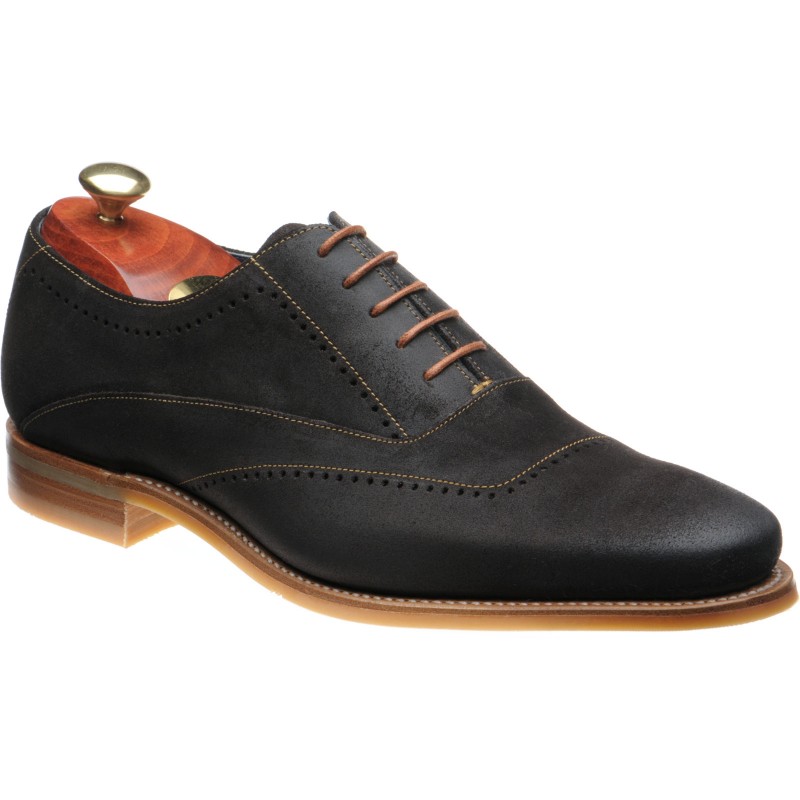 Barker shoes | Barker Sale | Thomas rubber-soled brogues in Choc ...