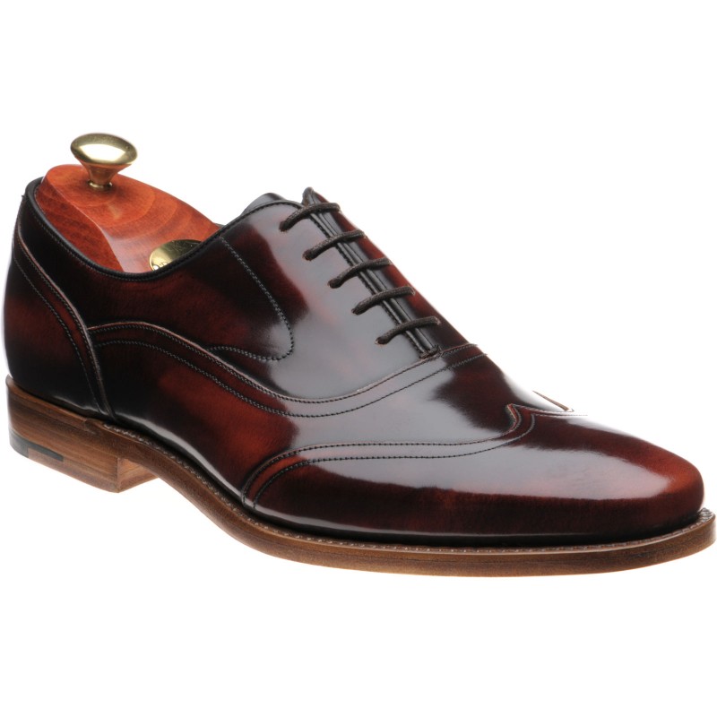 Barker shoes | Barker Creative | Arron brogues in Brandy Polished at ...