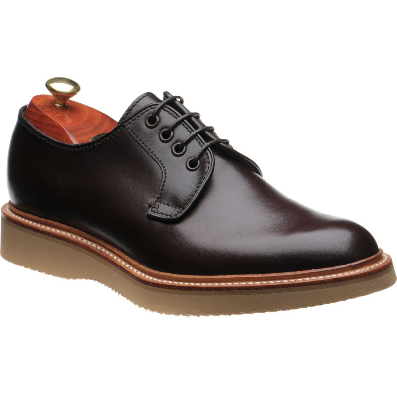 Barker shoes | Barker Creative | Dean rubber-soled Derby shoes in ...