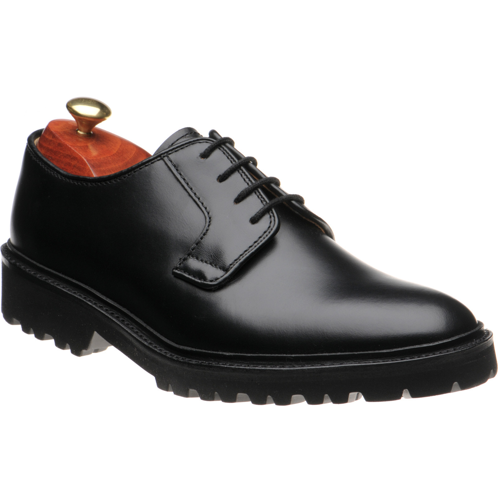 Barker shoes | Barker International | Truro rubber-soled Derby shoes in ...