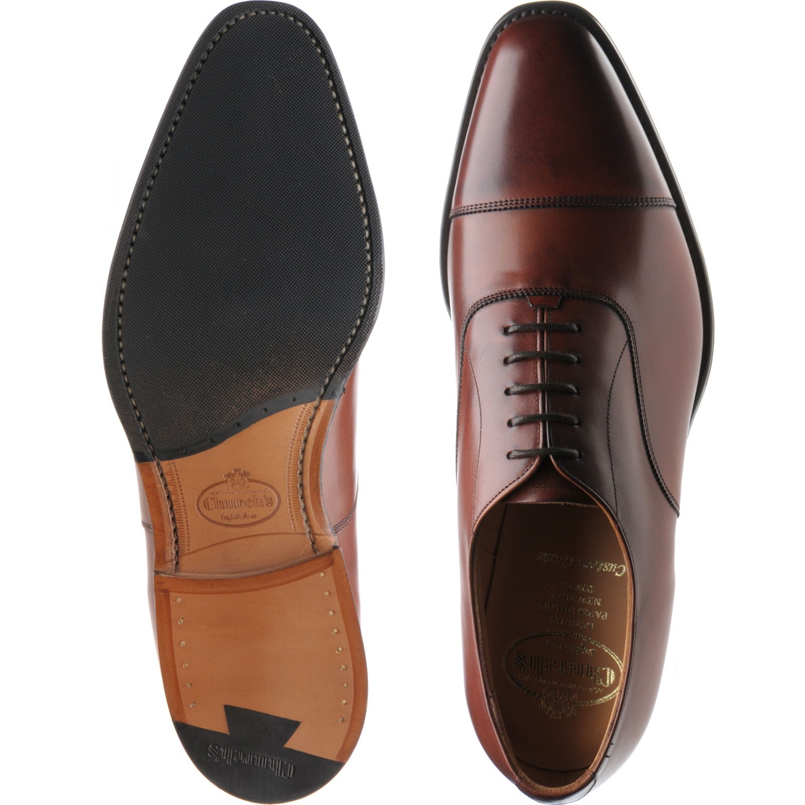 Church shoes | Church Custom Grade | Westerham hybrid-soled Oxfords in ...