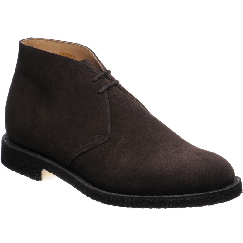 Church shoes | Church Custom Grade | Ryder Crepe in Brown Suede at ...