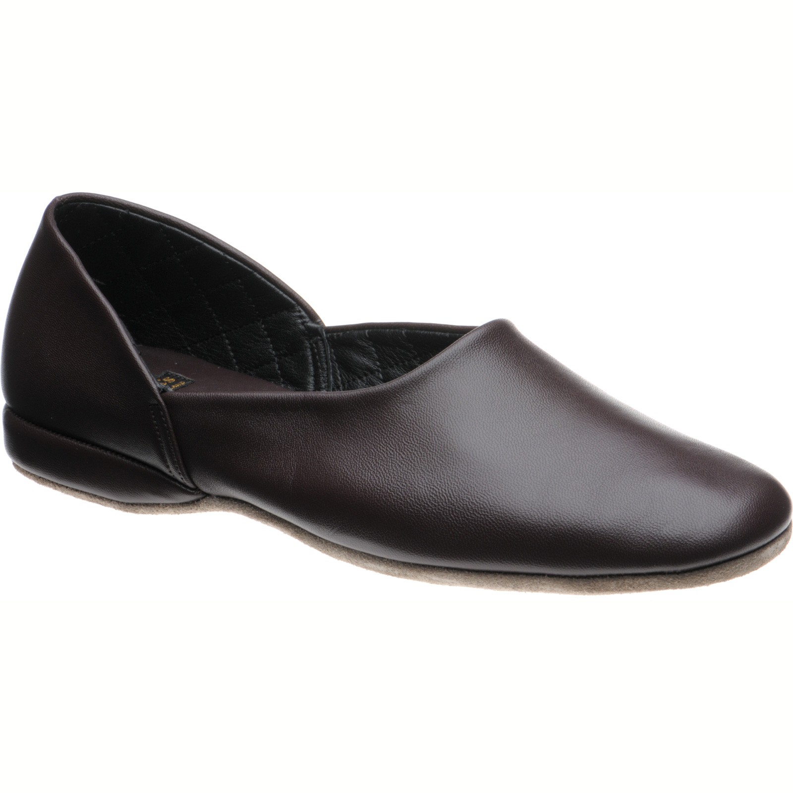 Church shoes | Church Slippers | Jason in Bordeaux Nappa at Herring Shoes