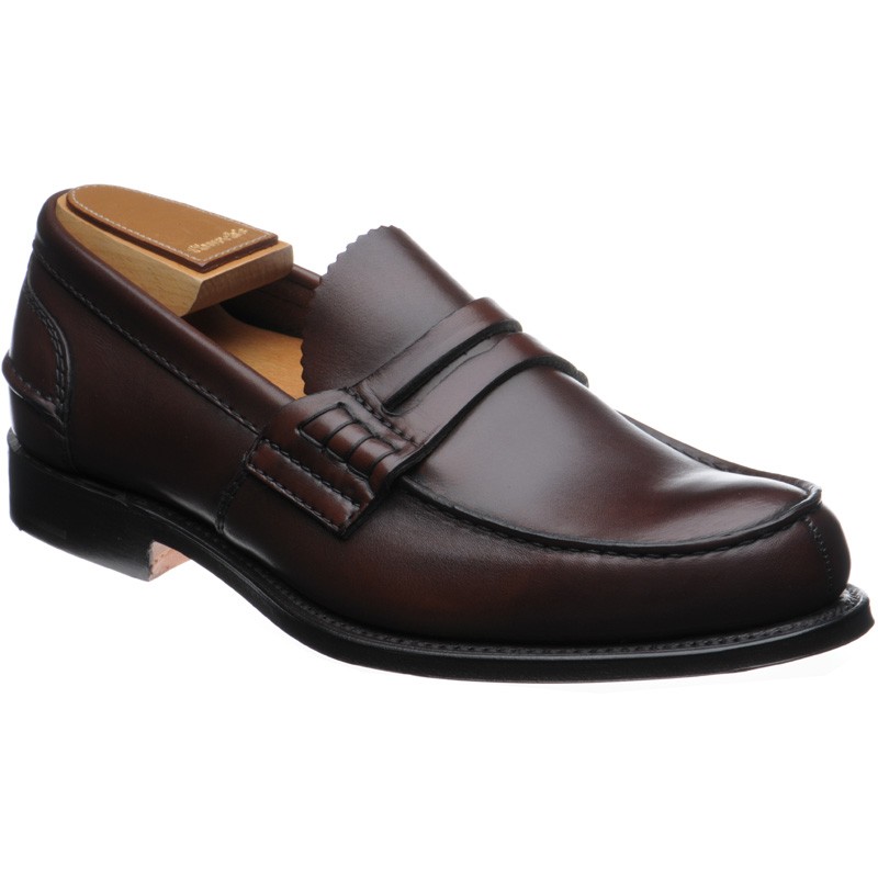 Church shoes | Church Custom Grade | Pembrey loafers in Cognac Calf at ...