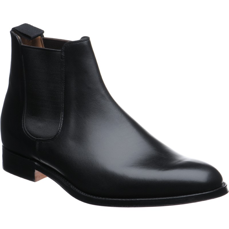Cheaney shoes | Cheaney Sale | Threadneedle Chelsea boots in Black Calf ...