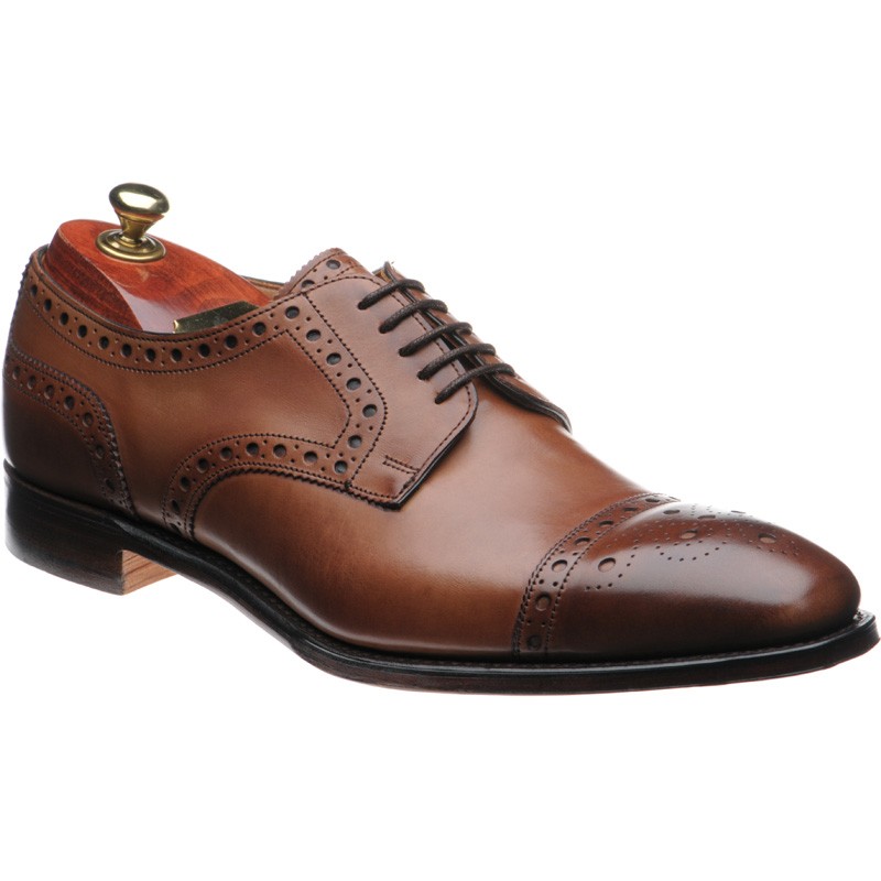 Cheaney shoes | Cheaney Sale | Attleborough brogues in Conker Burnished ...