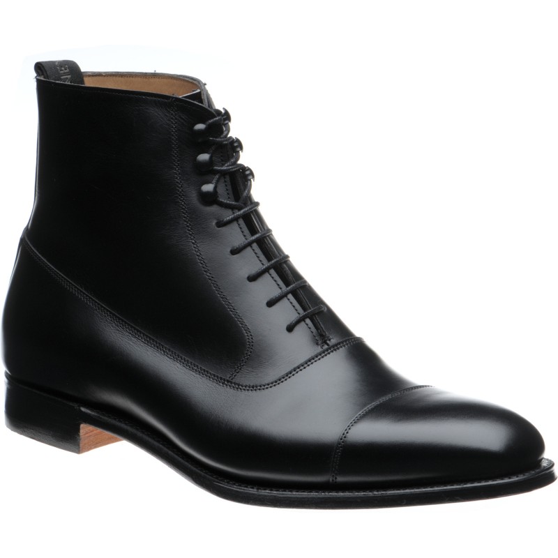 Cheaney shoes | Cheaney of England | Brixworth boots in Black Calf at ...
