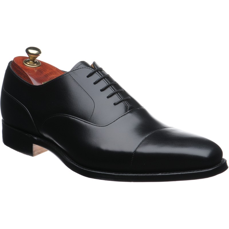 Cheaney shoes | Cheaney Avant Garde | Warwick Oxfords in Black Calf at ...