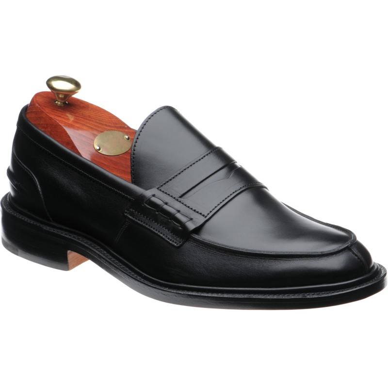 Trickers shoes | Trickers 1829 Collection | James loafers in Black Calf ...