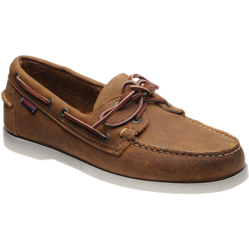 Sebago shoes | Sebago | Dockside Portland rubber-soled deck shoes in ...