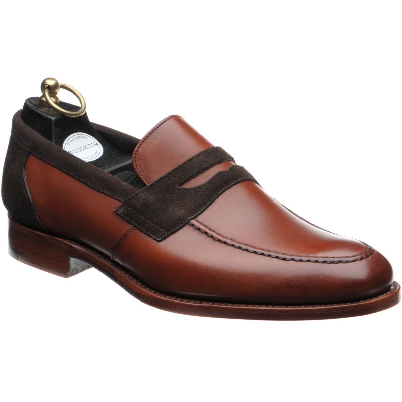Wildsmith shoes | Wildsmith Shoes | Brompton loafers in Rosewood Calf ...
