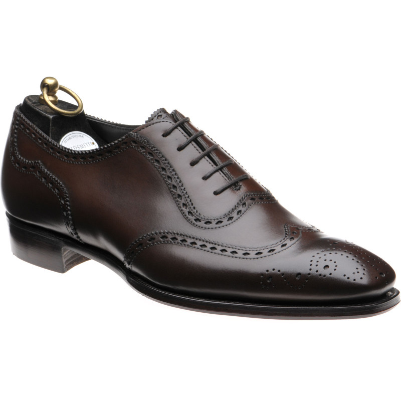 Wildsmith shoes | Wildsmith Sale | Trafalgar brogues in Espresso Calf ...