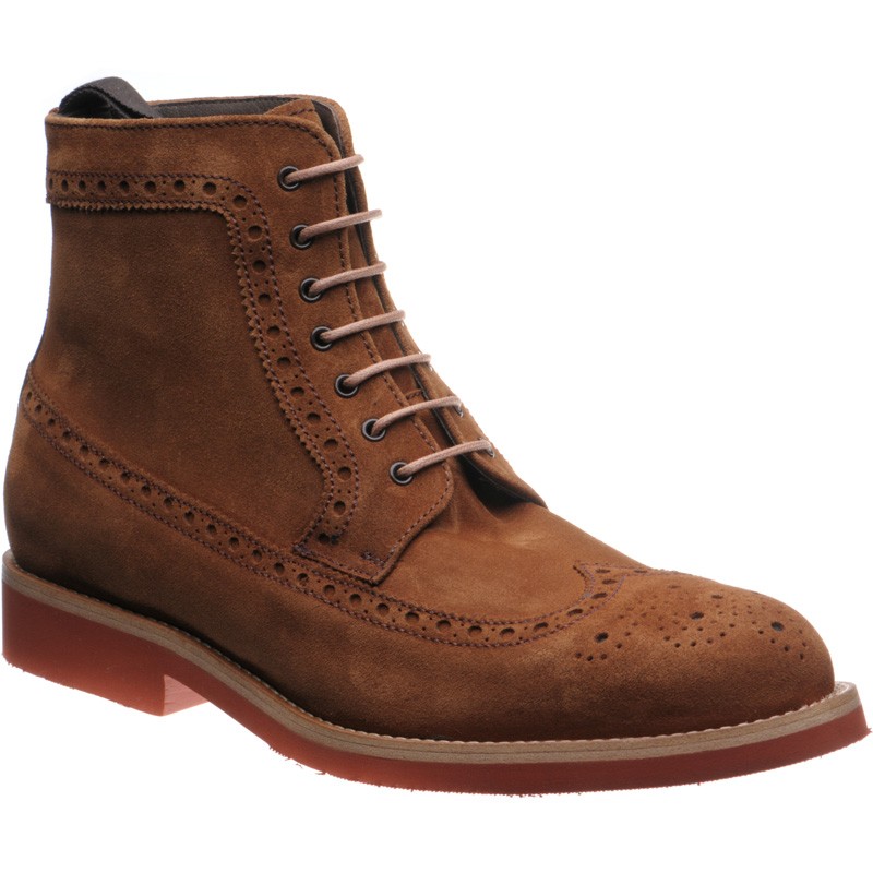 Herring shoes | Herring Classic | Lydney rubber-soled brogue boots in ...