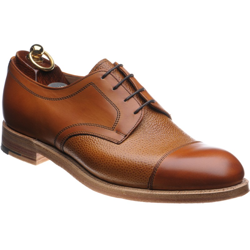 Herring shoes | Herring Premier | Holcombe Derby shoes in Chestnut calf ...