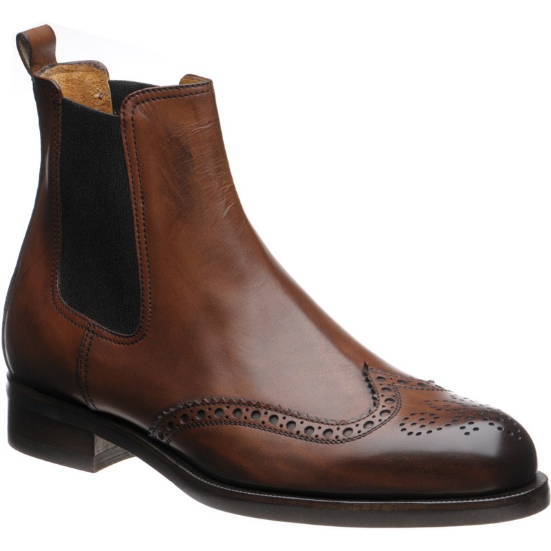 Herring shoes | Herring Classic | Revello rubber-soled brogue Chelsea ...