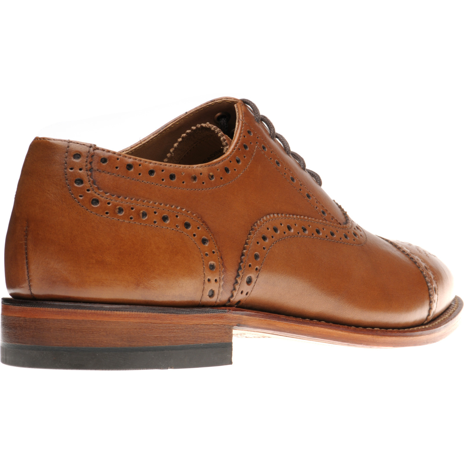 Herring shoes | Herring Sale | Reading II semi-brogues in Tan Calf at ...