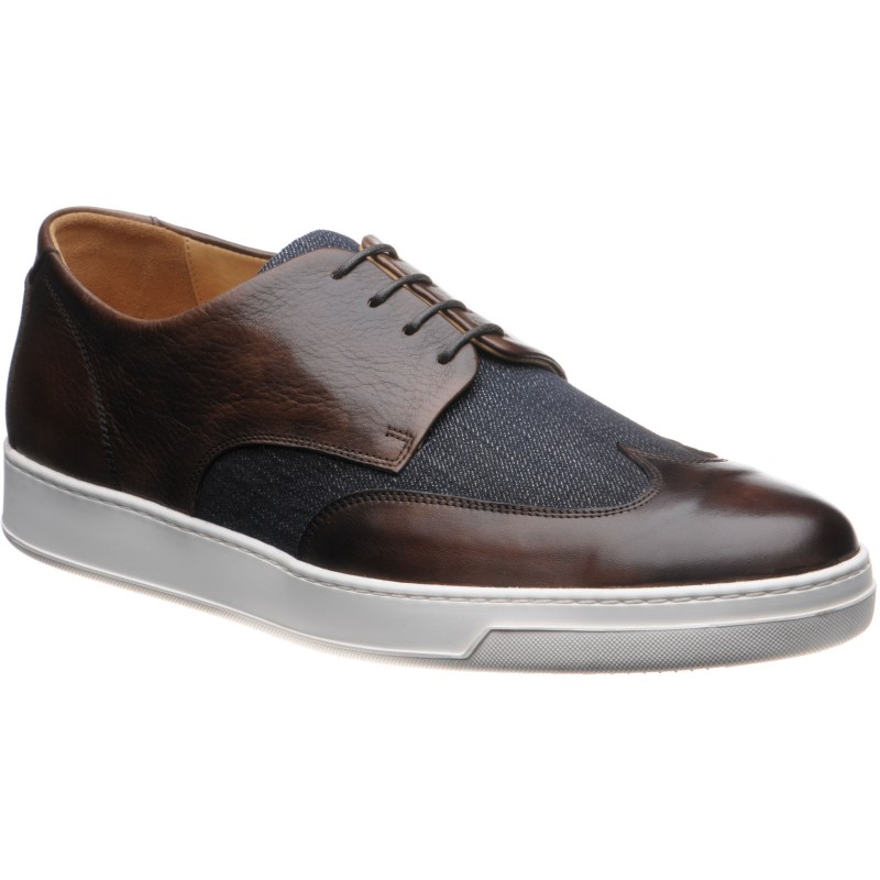 Herring shoes | Herring Sale | Denton II two-tone rubber-soled Derby ...