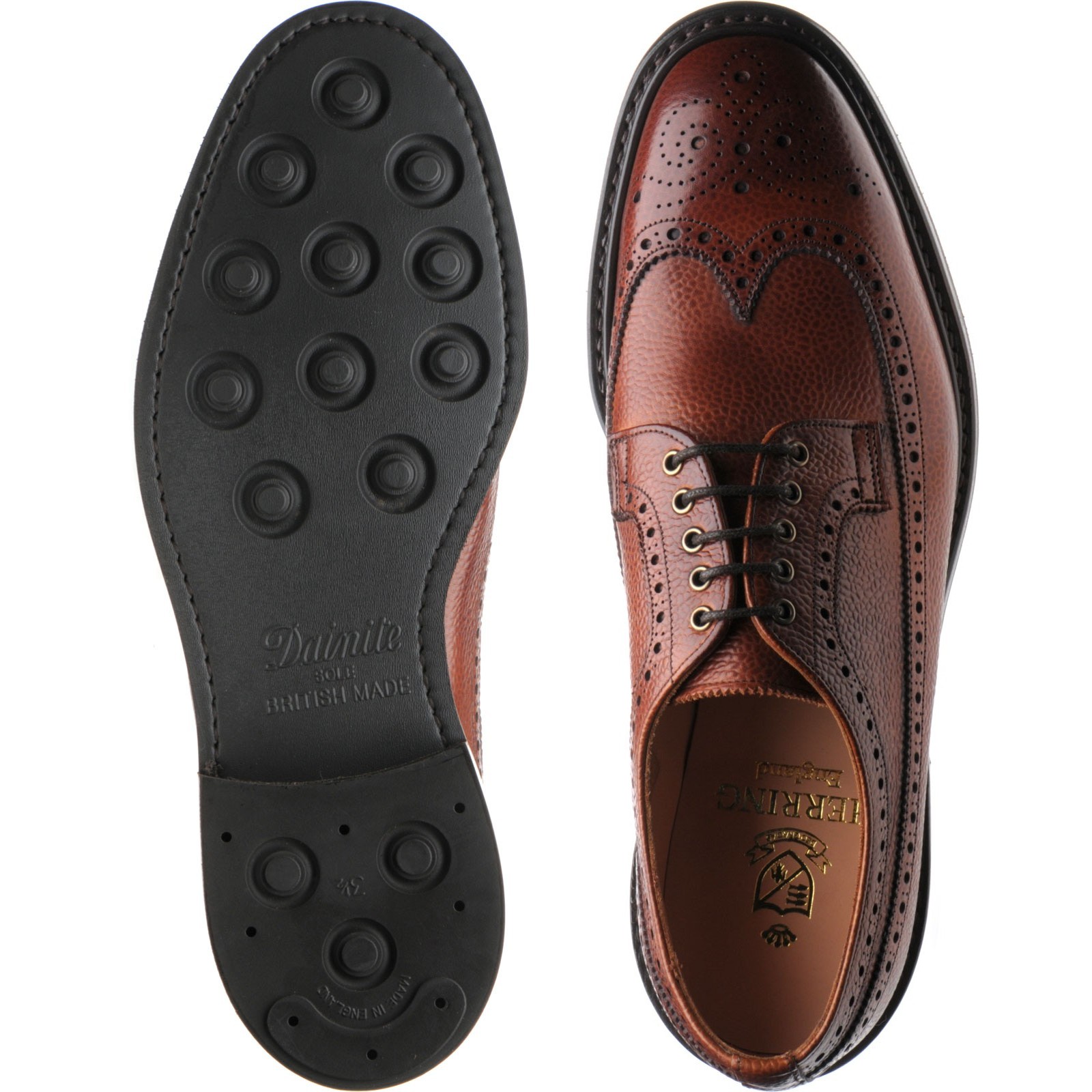 Herring shoes | Herring Sale | Grassmere II rubber-soled brogues in ...