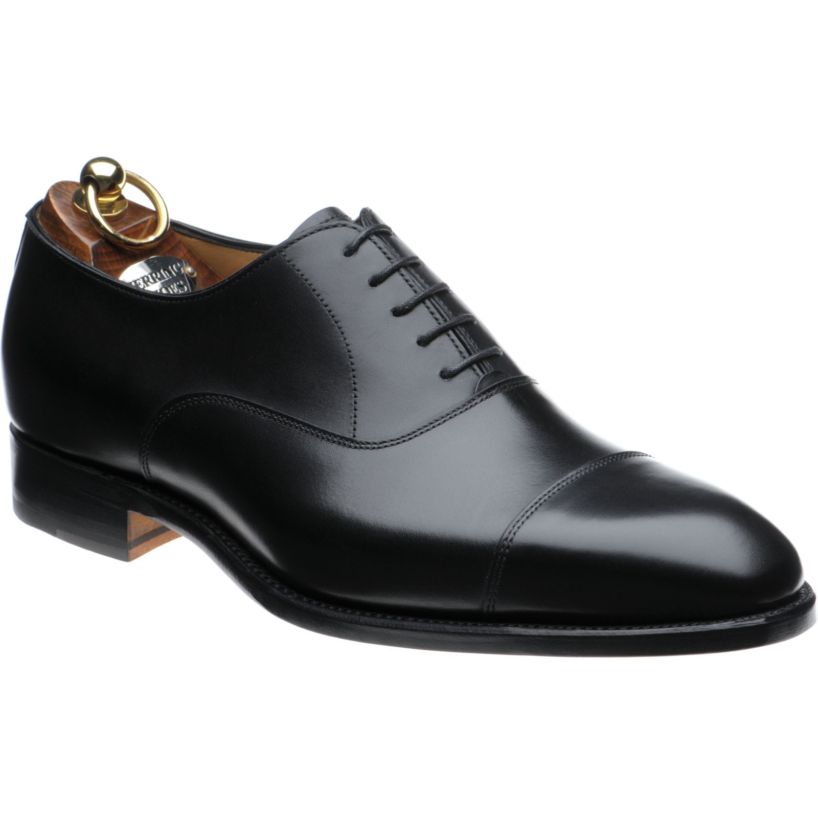 Herring shoes | Herring Classic | Nelson Oxfords in Black Calf at ...