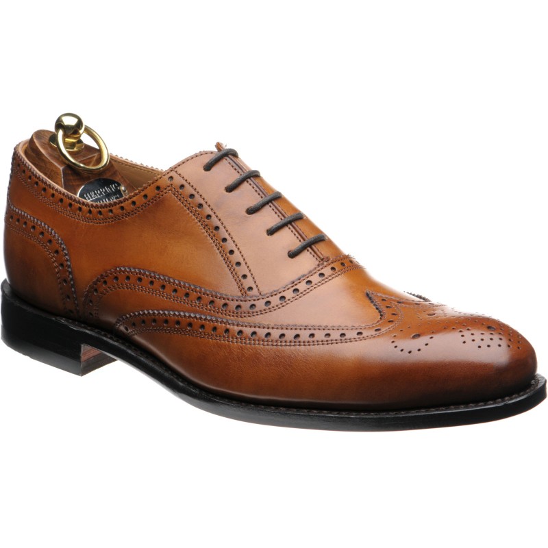 Herring shoes | Herring Classic | Manchester brogues in Tan Calf at ...