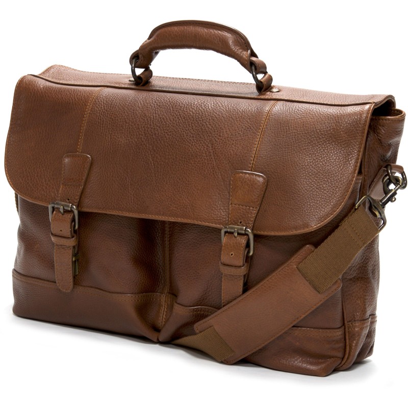 Herring shoes | Herring Luggage | Hartcliff Briefcase in Honey Grain at ...