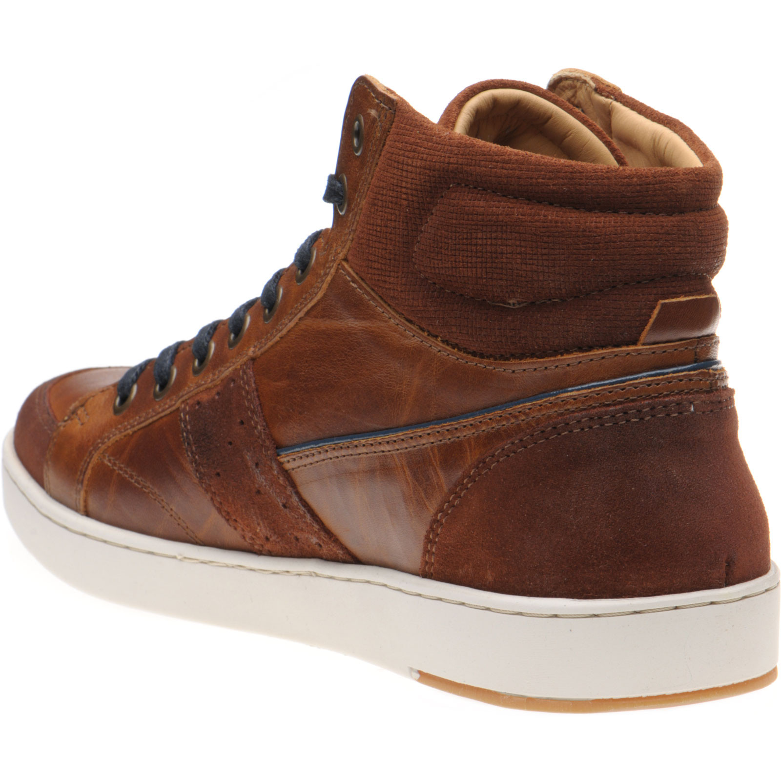 Herring shoes | Herring Casuals | Boxer II in Cognac Calf and Suede at ...