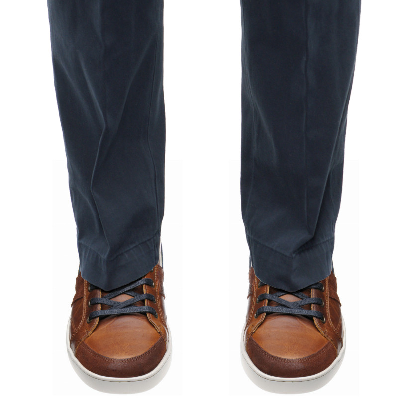 Herring shoes | Herring Casuals | Boxer II in Cognac Calf and Suede at ...