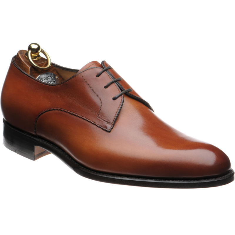 Herring shoes | Herring Sale | Golding Derby shoes in Chestnut Calf at ...