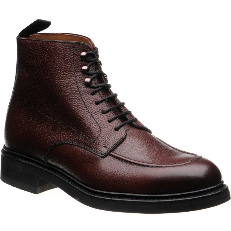 Herring shoes | Herring Classic | Parke rubber-soled boots in Burgundy ...
