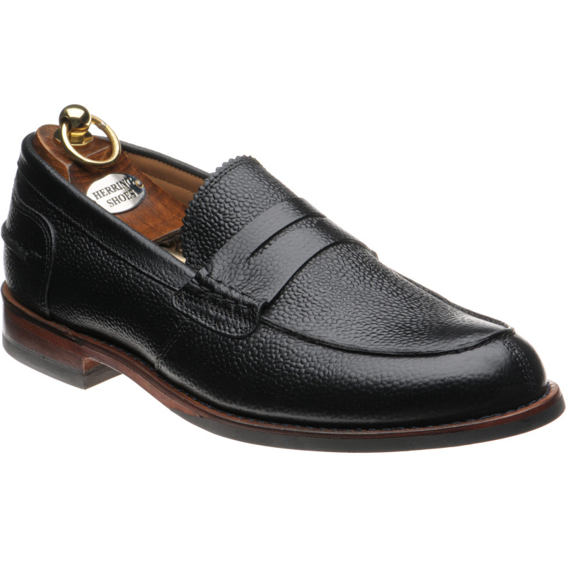 Herring shoes | Herring Sale | Frome hybrid-soled loafers in Black ...