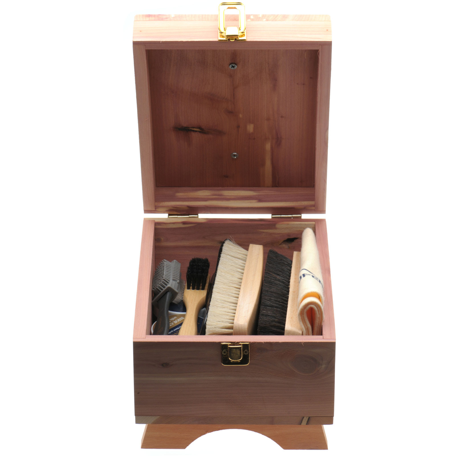 Herring shoes | Herring Shoe Care | Cedar Valet Box With footrest in ...