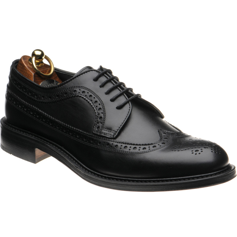 Herring shoes | Herring Factory Seconds | Lancaster brogues in Black ...