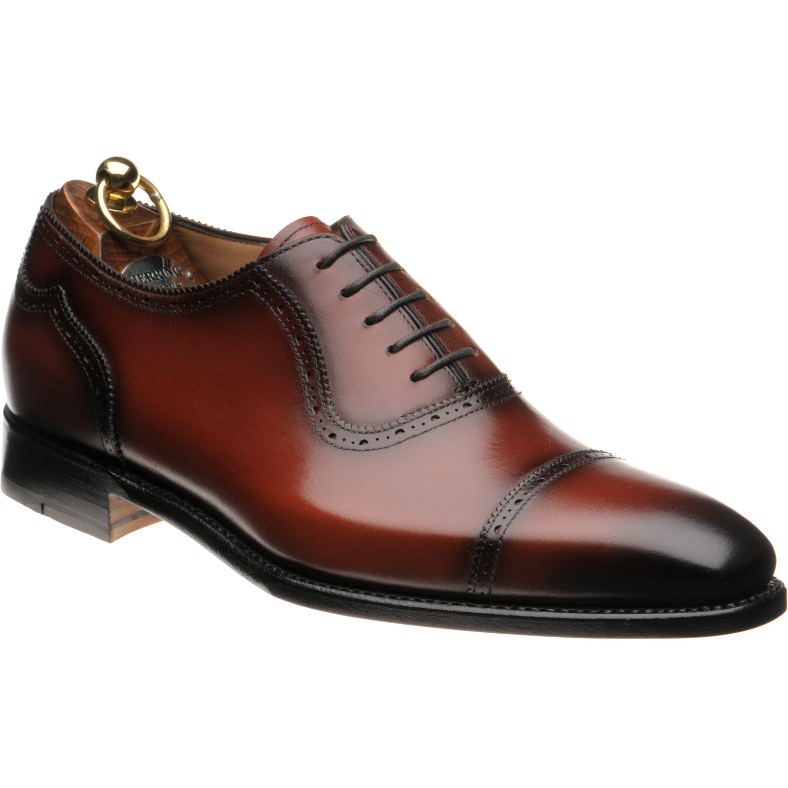 Herring shoes | Herring Classic | Morecombe semi-brogues in Conker Calf ...