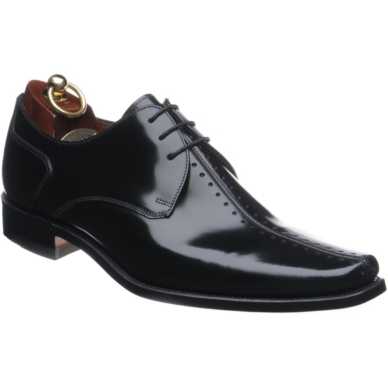 Loake shoes | Loake Design | Sebastian in Black Polished at Herring Shoes
