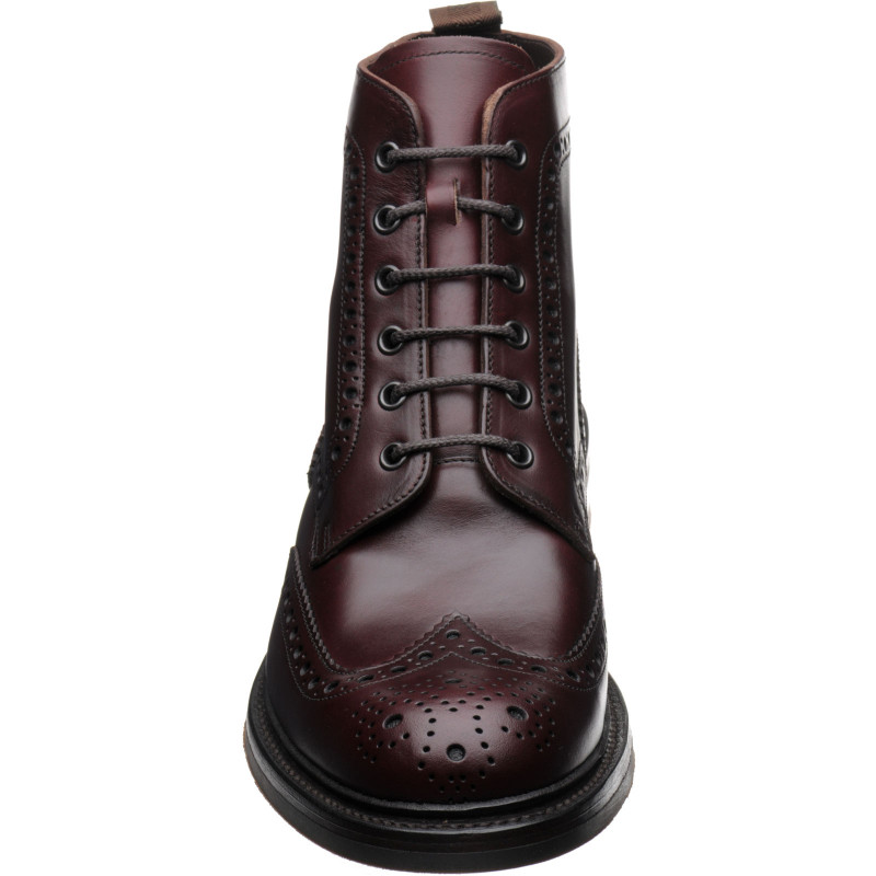 Loake shoes | Loake 1880 Country | Bedale rubber-soled brogue boots in ...