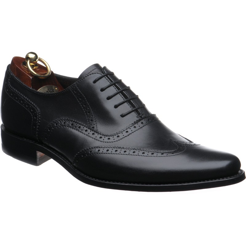 Loake shoes | Loake Design | Wheeler in Black calf at Herring Shoes