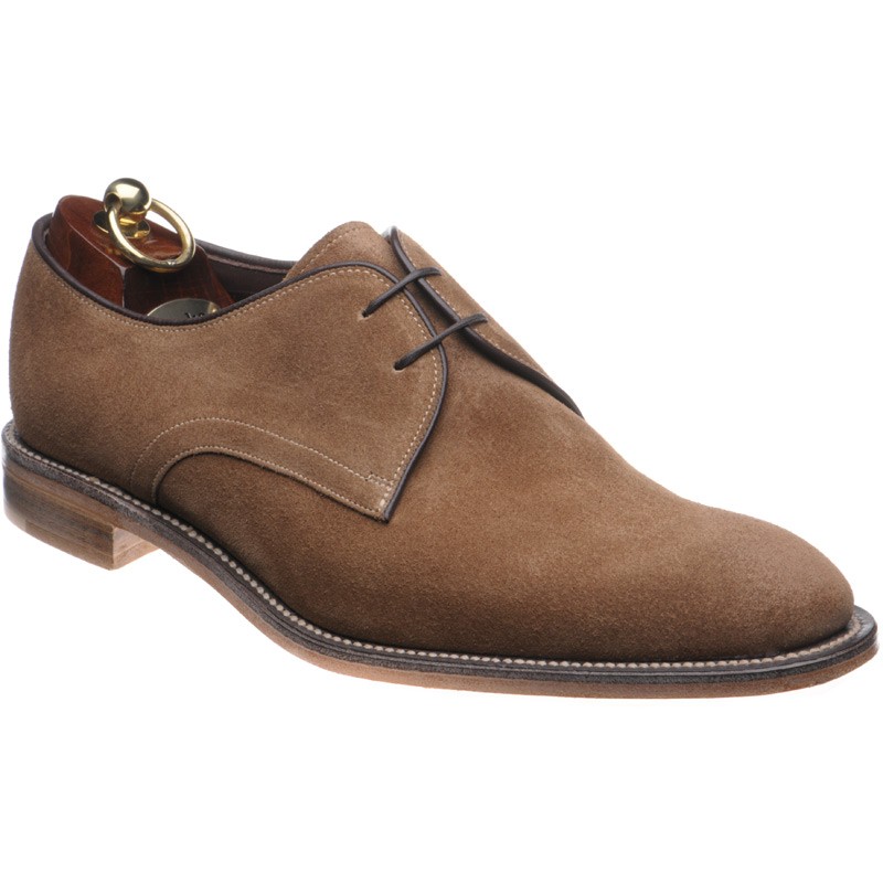 Loake shoes | Loake Evolution | Roux Derby shoes in Brown Oiled Suede ...