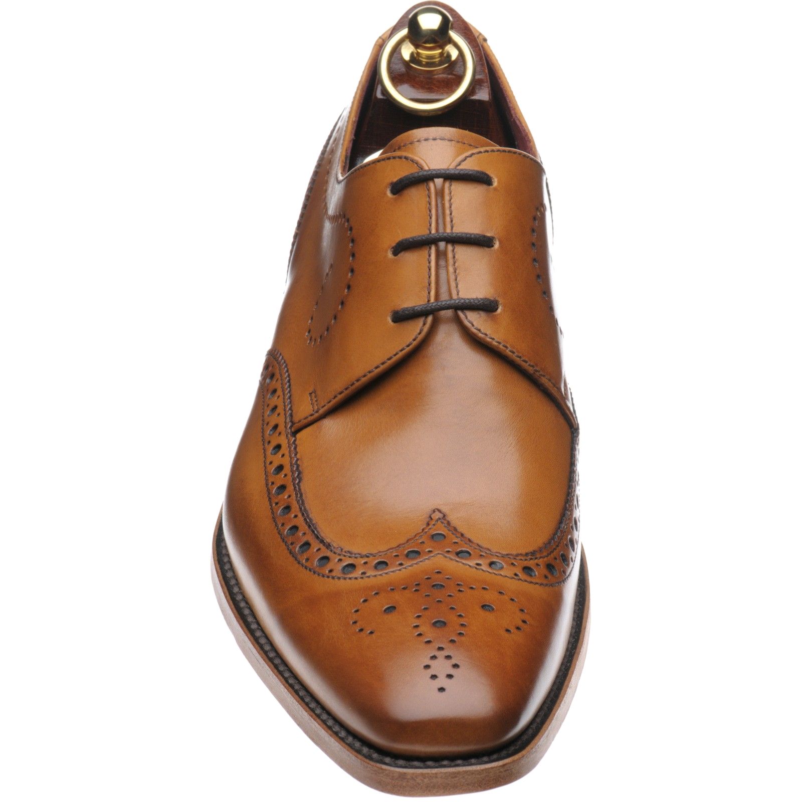 Loake shoes | Loake Design | Kruger brogues in Tan Calf at Herring Shoes