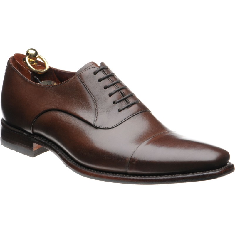 Loake shoes | Loake Design | Snyder hybrid-soled Oxfords in Dark Brown ...