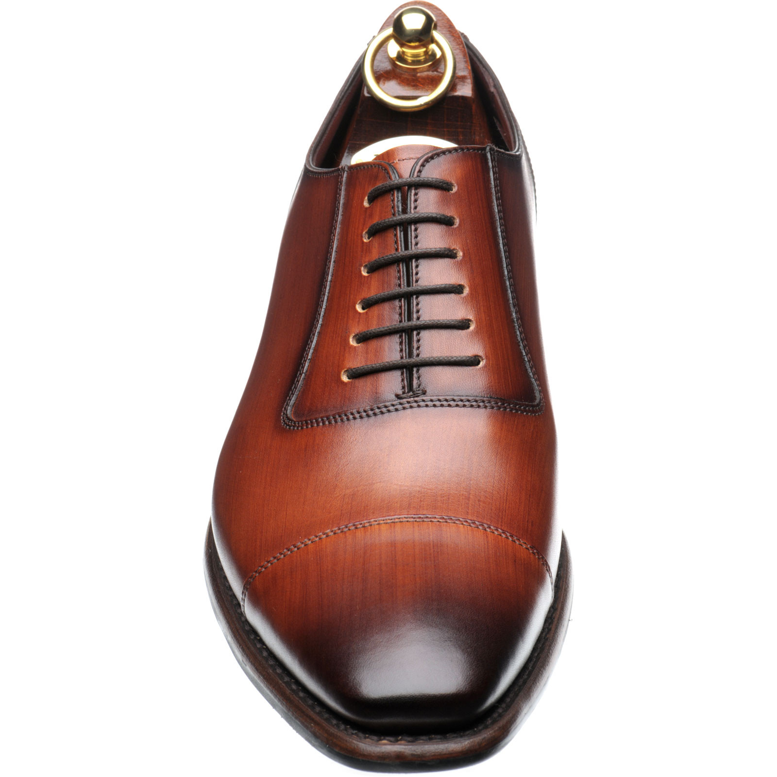 Loake shoes | Loake Design | Larch hybrid-soled Oxfords in Chestnut ...