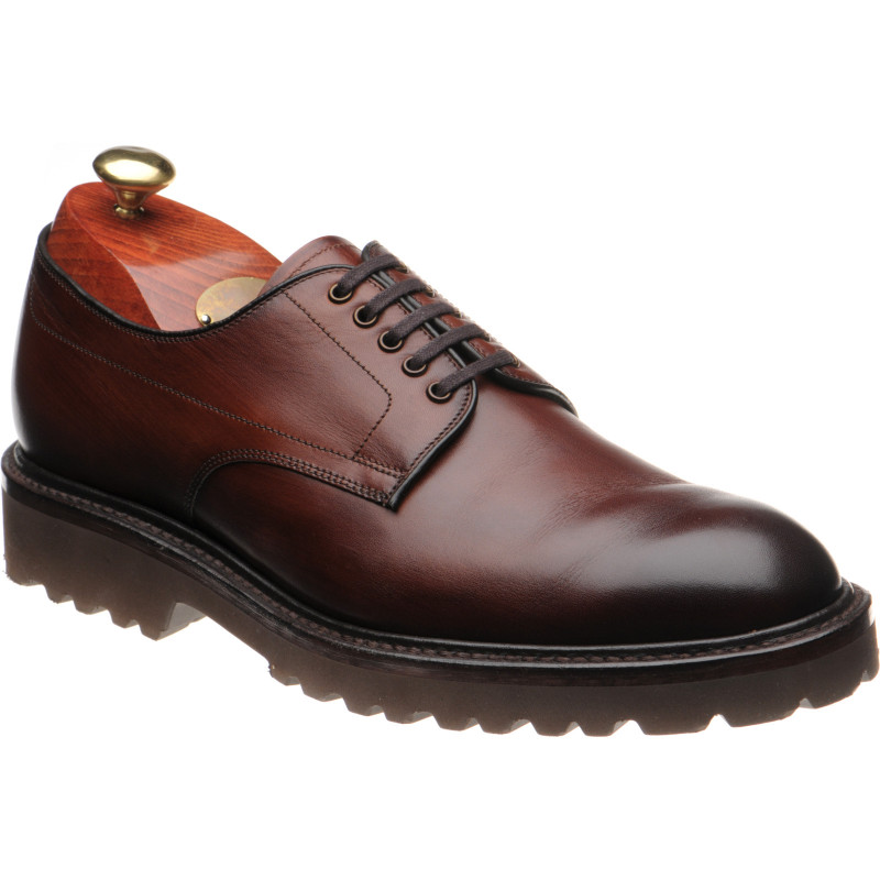 Loake shoes | Loake Factory Seconds | Freud Derby shoes in Chestnut ...