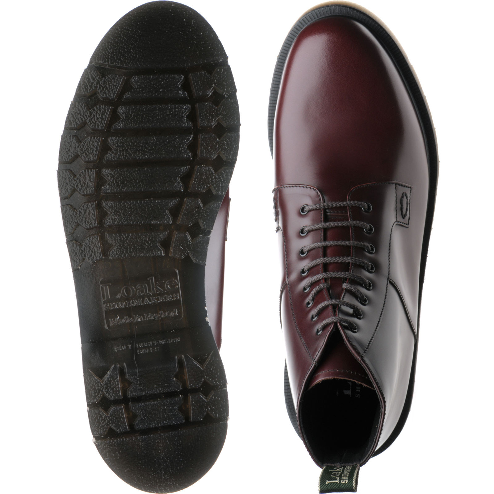 Loake shoes | Loake Factory Seconds | Niro rubber-soled boots in ...
