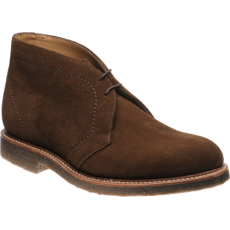 Loake shoes | Loake 1880 Classic | Livingstone Chukka boots in Brown ...