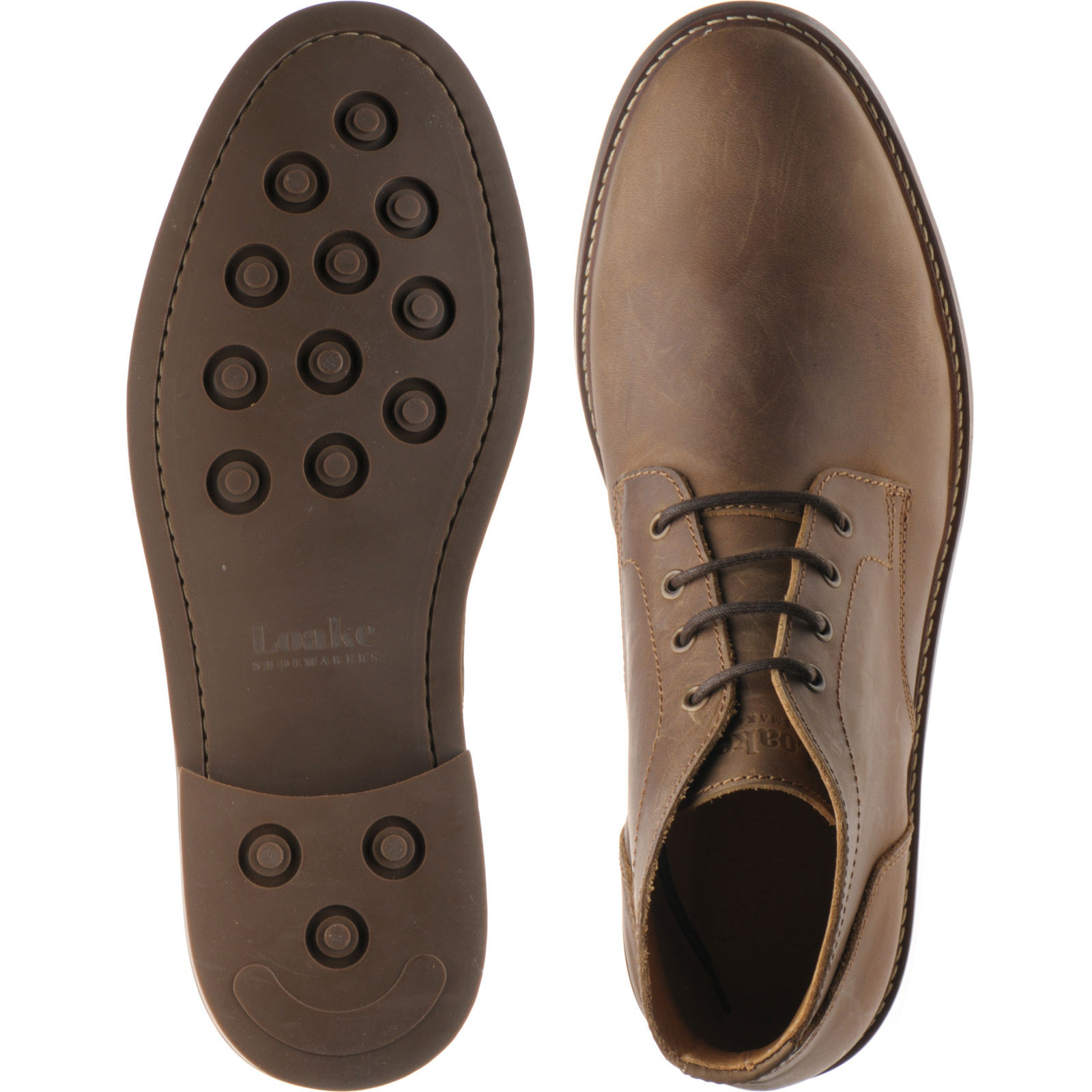 Loake shoes | Loake Lifestyle | Gilbert rubber-soled Chukka boots in ...