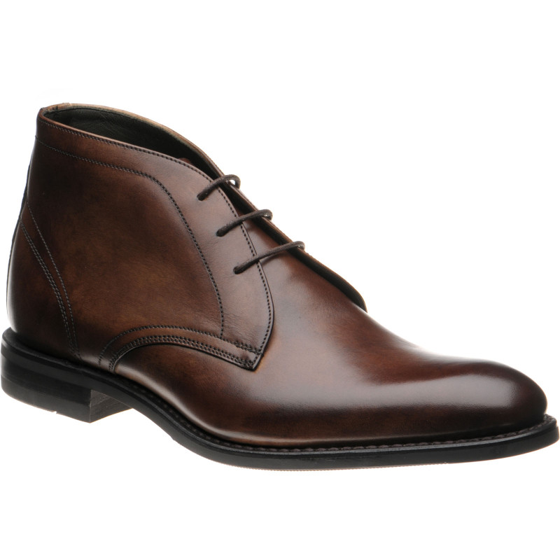 Loake shoes | Loake Design | Myers rubber-soled Chukka boots in Dark ...