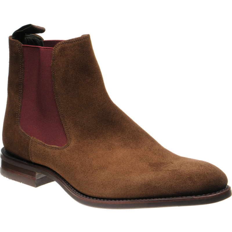 Loake shoes | Loake Design | Wareing rubber-soled Chelsea boots in ...
